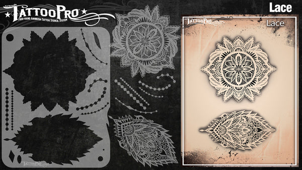 how to draw lace tattoo