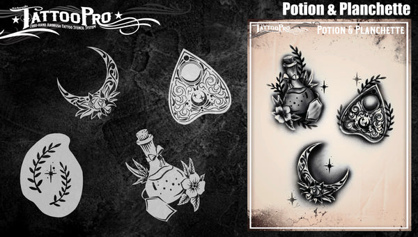 Potion & Planchette – Tattoo Pro Stencils