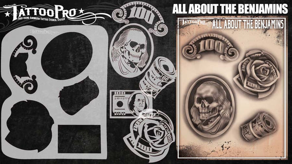 All About the Benjamins – Tattoo Pro Stencils