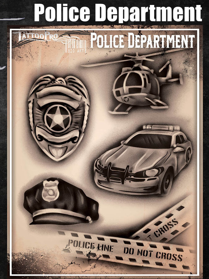 Police Style Tattoos 1,161 Police Tattoo Stock Photos, High Res