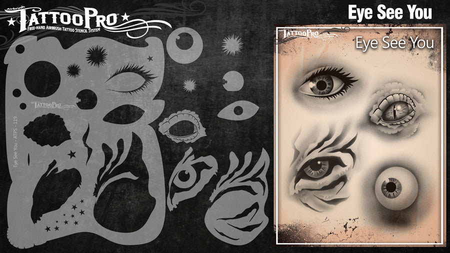 EYE SEE YOU – Tattoo Pro Stencils